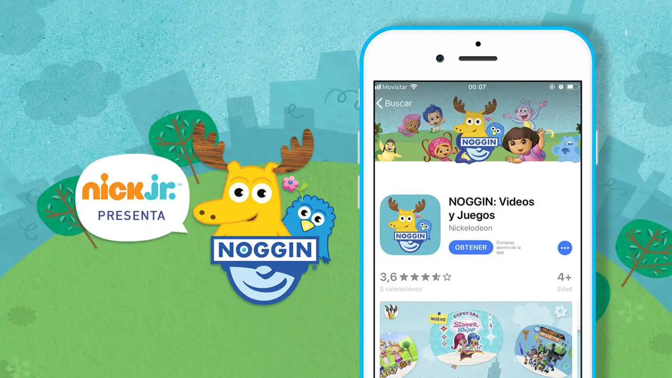 Noggin: La nueva app para chicos de edad preescolar de NickJr