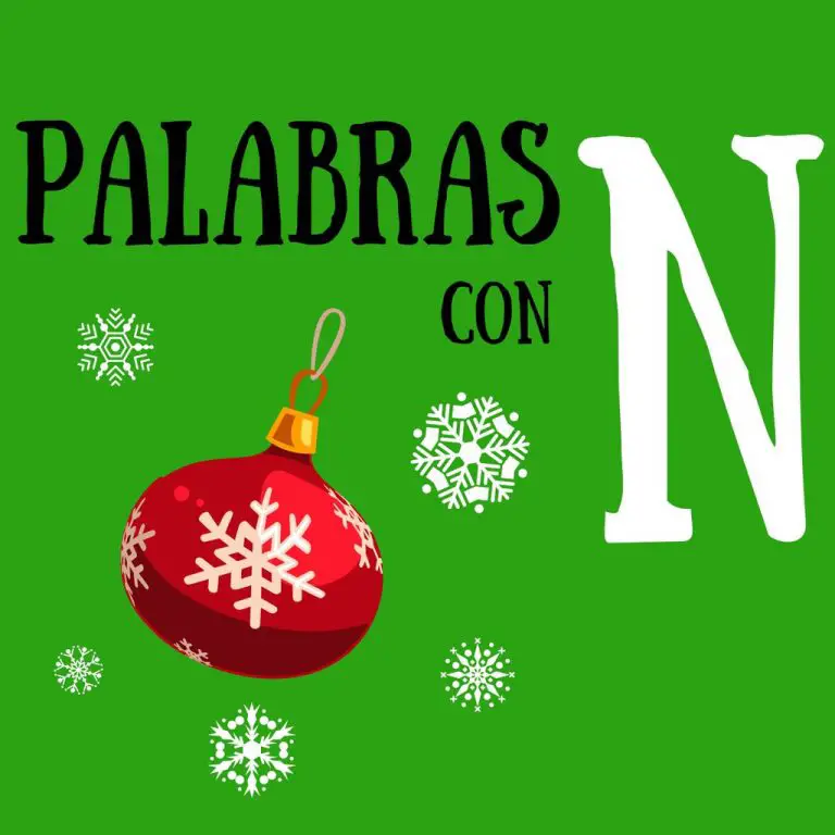 Palabras con N ???? (Animales, Cosas, Colores, Paises, Frutas y más)