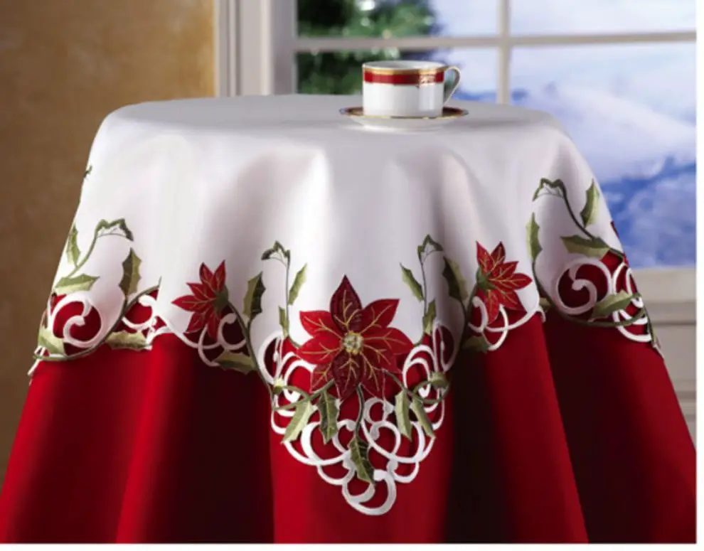 Manteles navideños ¡+37 Ideas para una cena de navidad inolvidable!