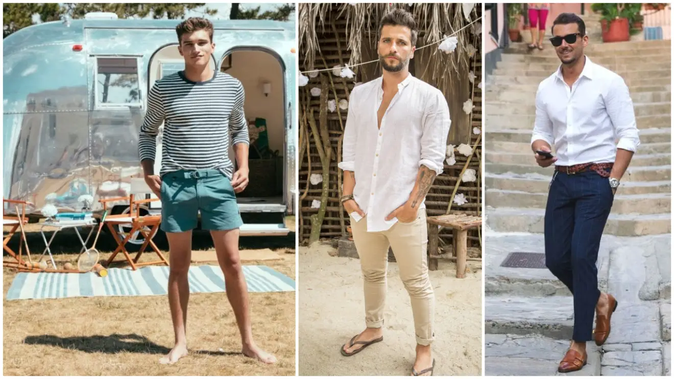 ¿Ciudad o playa? Outfit de verano para hombre, lo que debes saber