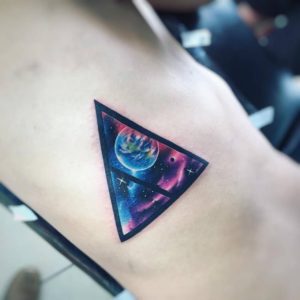 Tatuajes de triángulos para hombres: +35 Diseños hipster llenos de ...