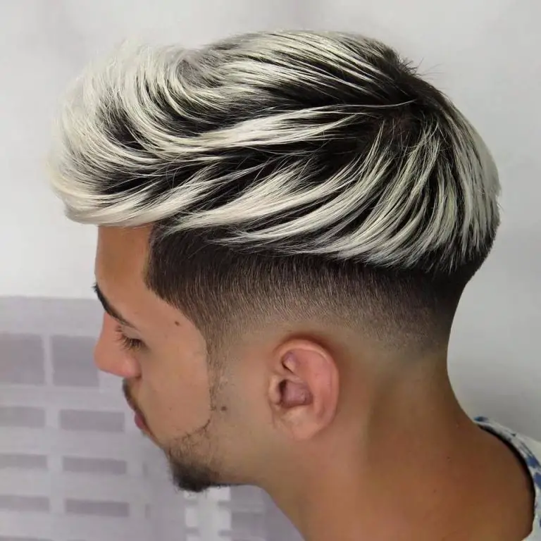Mechas platinadas para hombre ¿Como hacerlas? ¿Que estilo llevar?