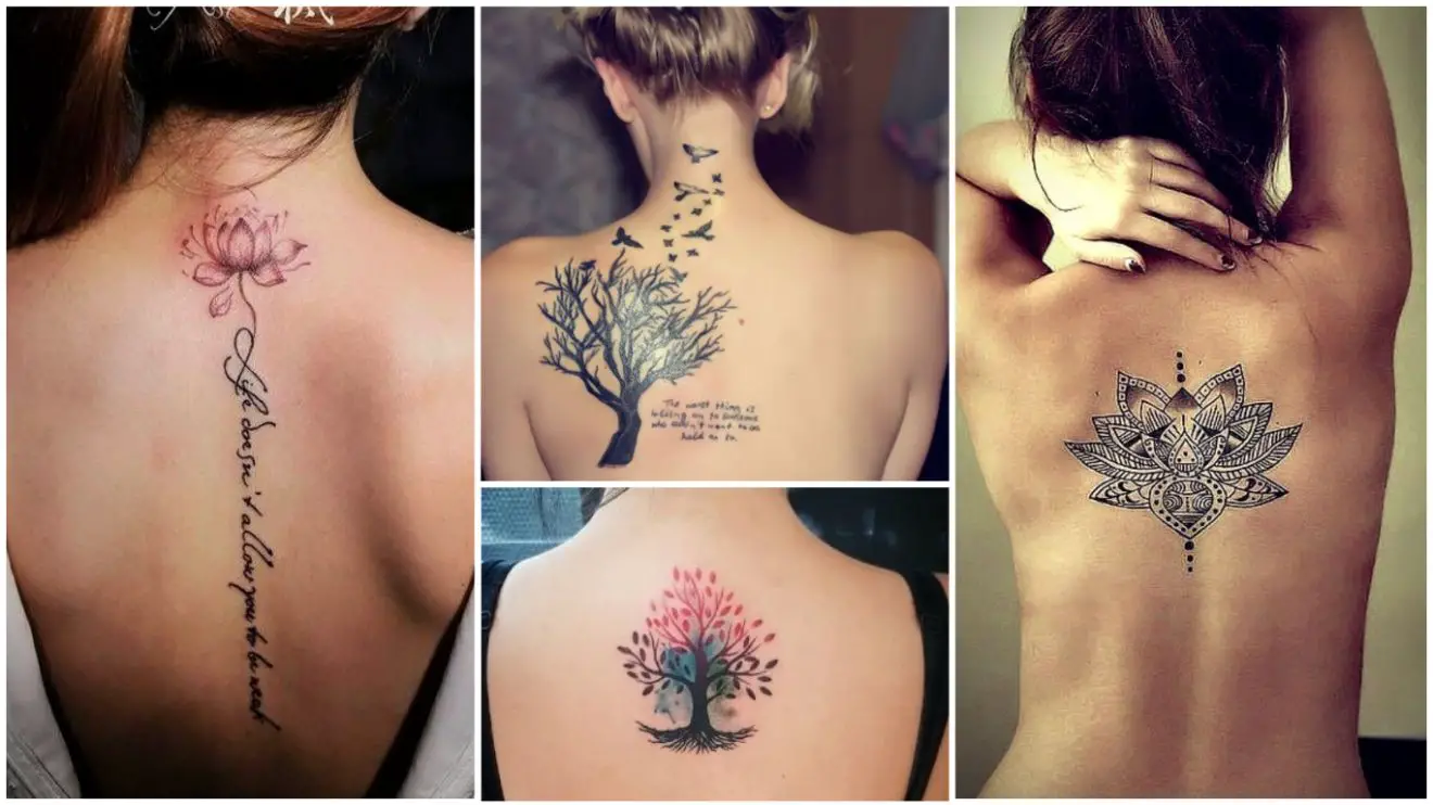 30 Tatuajes Para Mujer En La Espalda Más Sensuales Bonitos Y Con