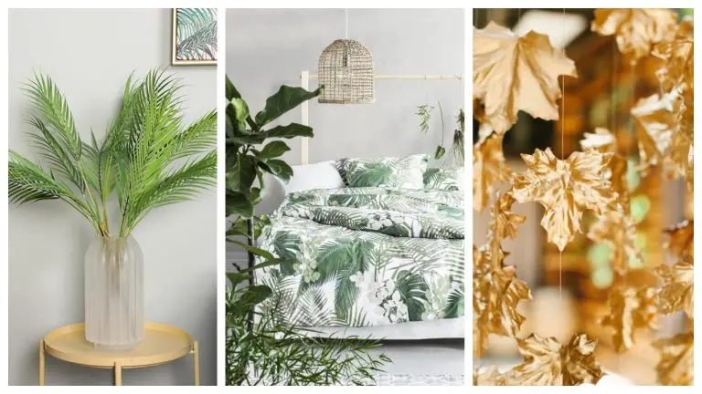 +35 ideas de decoración con hojas ¡Propuestas para embellecer tu hogar!