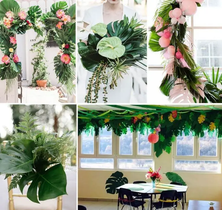 +35 ideas de decoración con hojas ¡Propuestas para embellecer tu hogar!