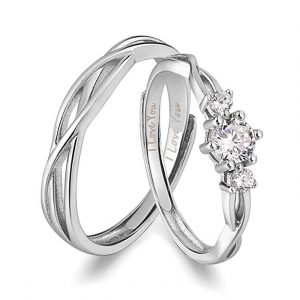 +21 Anillos para novios que quieren hacerse una promesa de amor