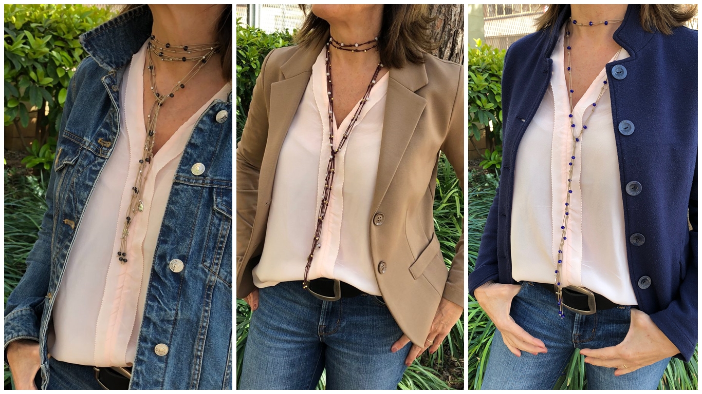 ¿Cómo combinar collares largos? ¡Ideas de estilo para outfits de 10!