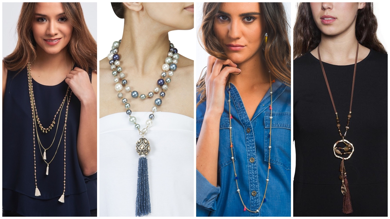 ¿Cómo combinar collares largos? ¡Ideas de estilo para outfits de 10!