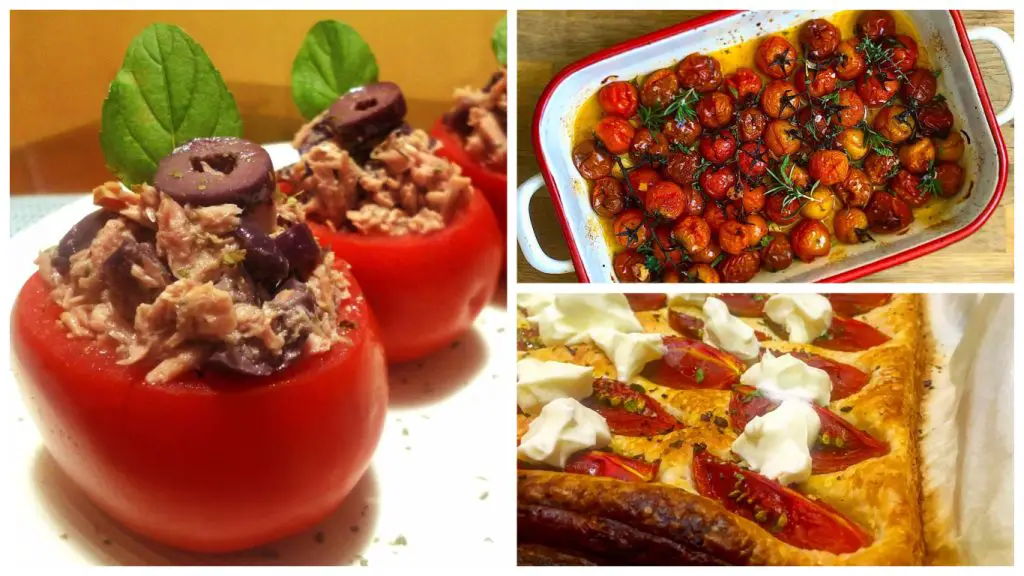 +9 Recetas con tomates muy fáciles de preparar