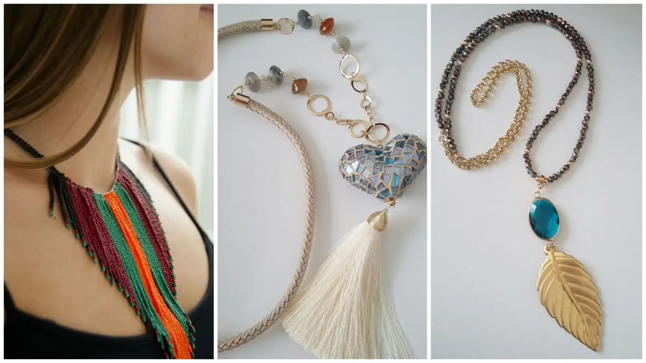 +19 Collares artesanales para looks coquetos y chic