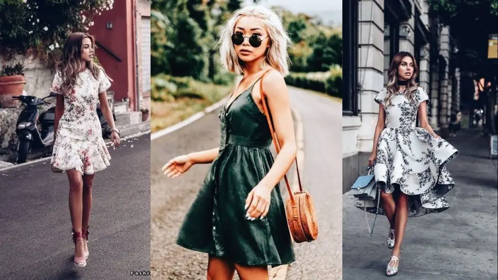 Outfits con vestidos de primavera que te van a enamorar