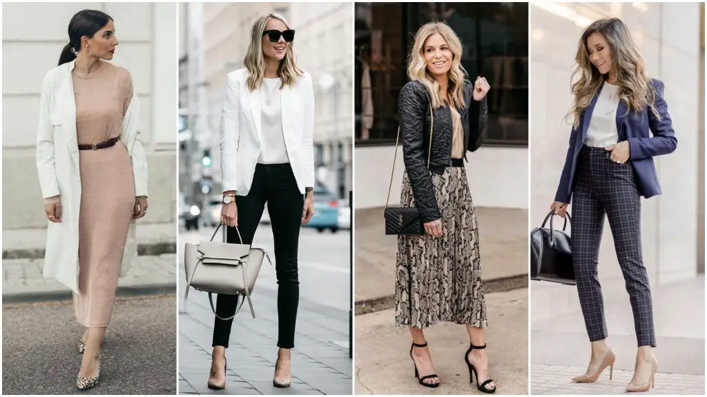 +15 Outfits de código de vestimenta formal para mujeres