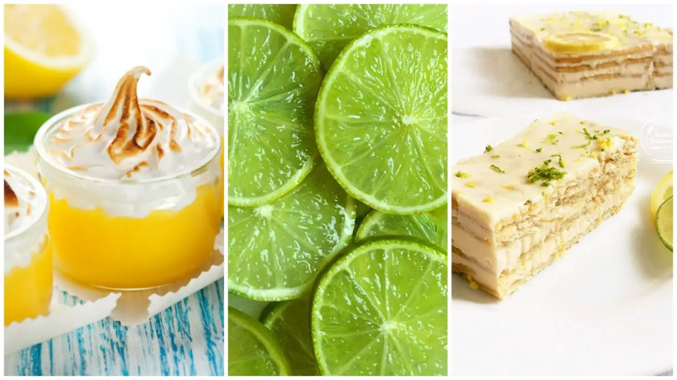 Postres con limón para los fanáticos de la mezcla de "Ácido + Dulce"
