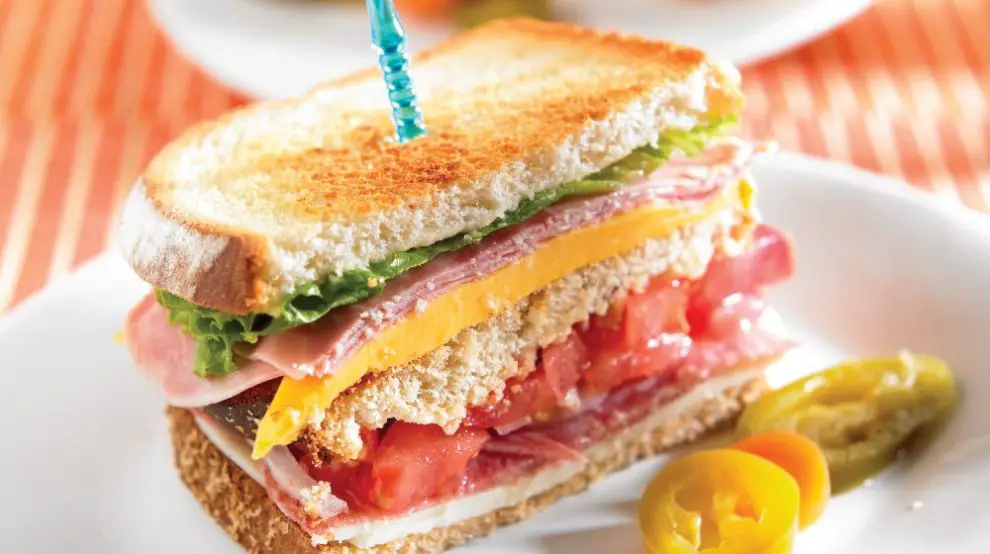 Sándwich saludables con ingredientes deliciosos y ligeros