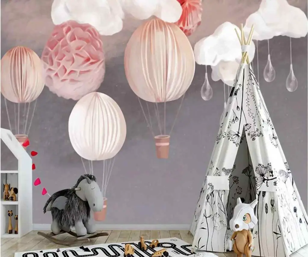 Tapices de pared: +20 Ideas para decorar una habitación infantil
