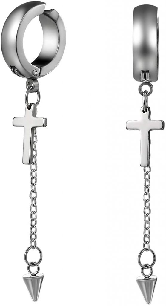 +20 Aros con cruz para looks unisex