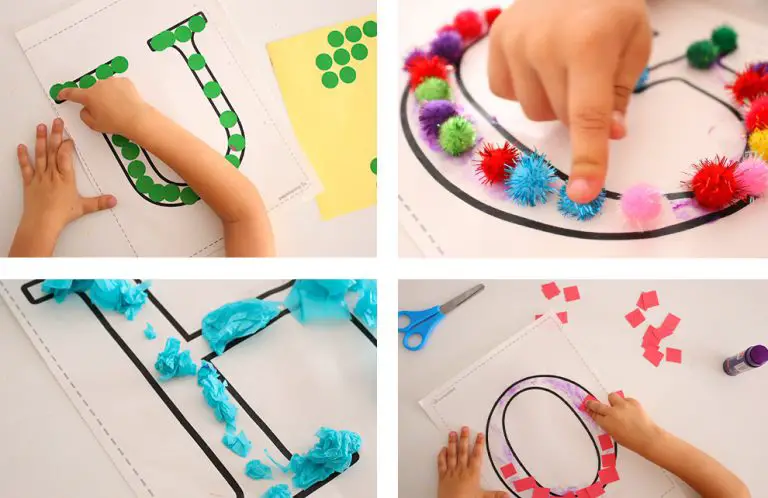 Tareas para niños de kínder ¡Ejercicios prácticos de letras y números!