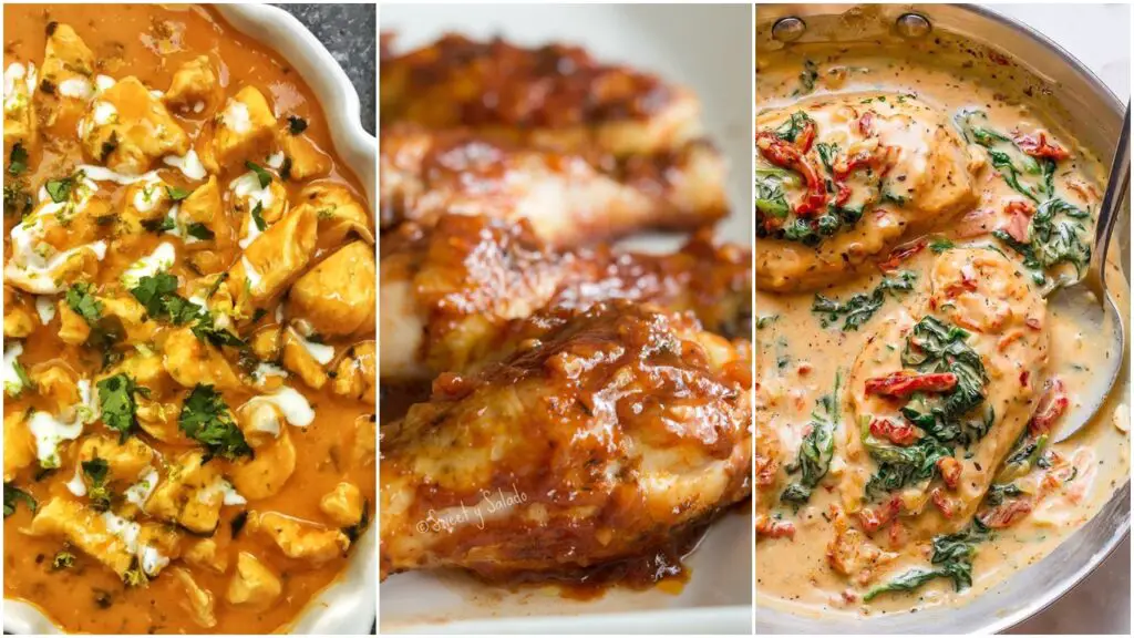 Salsas con pollo: +11 Recetas paso a paso llenas de sabor