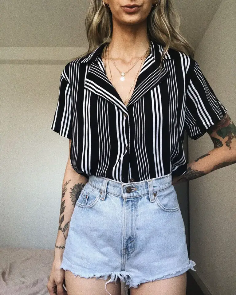 +20 Outfits con short vintage fáciles de armar