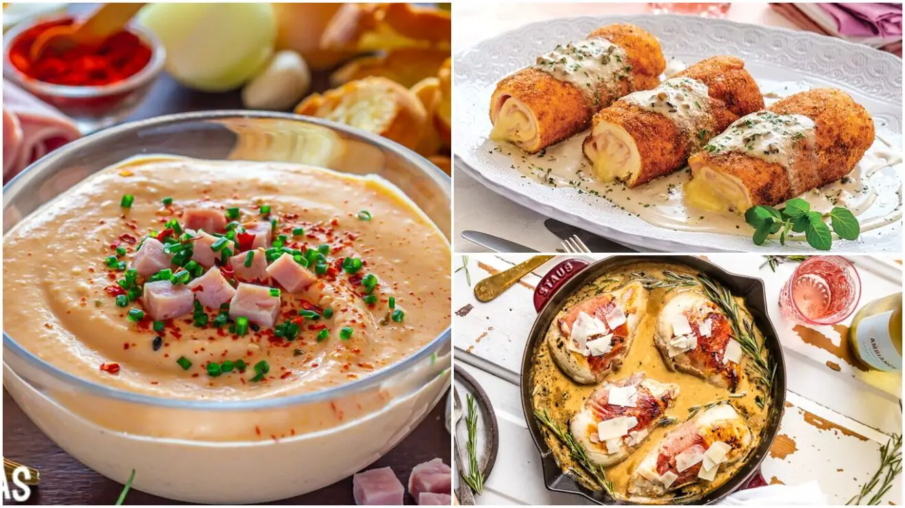 +11 Salsas con crema y jamón que nunca fallan