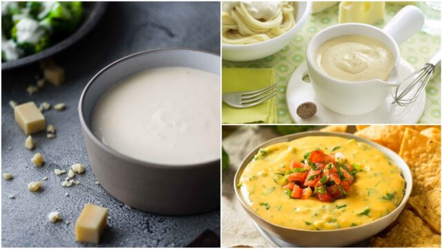 Salsas con queso para aderezar todo tipo de platos