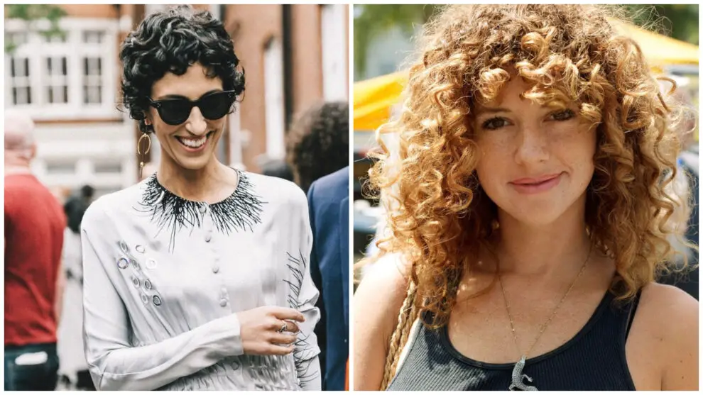 +14 Estilos de flequillo para pelo rizado que renovarán tu look