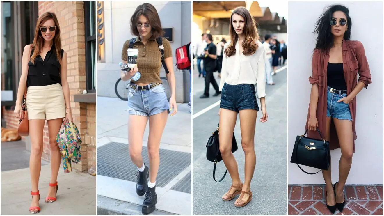 Shorts cortos para mujer a la moda para mostrar tus piernas este verano