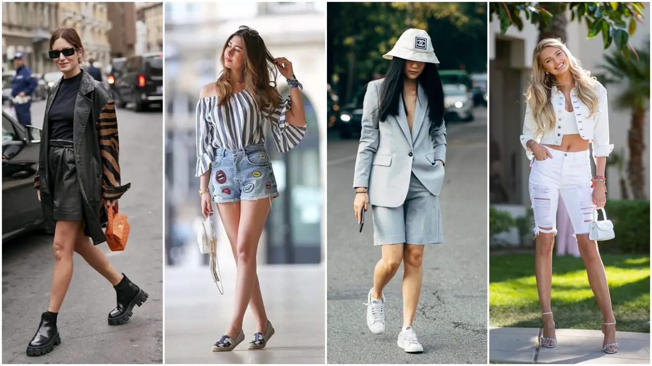 +16 Looks con shorts largos que arrasan en el street style