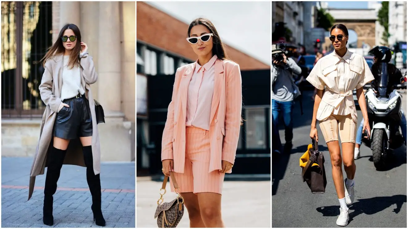 +16 Looks con shorts largos que arrasan en el street style