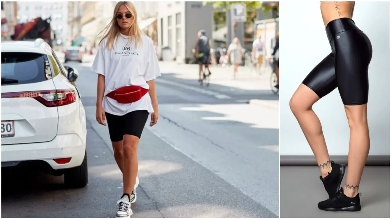 Outfits con Short de licra que tienes que probar este 2021 (y cómo se ...