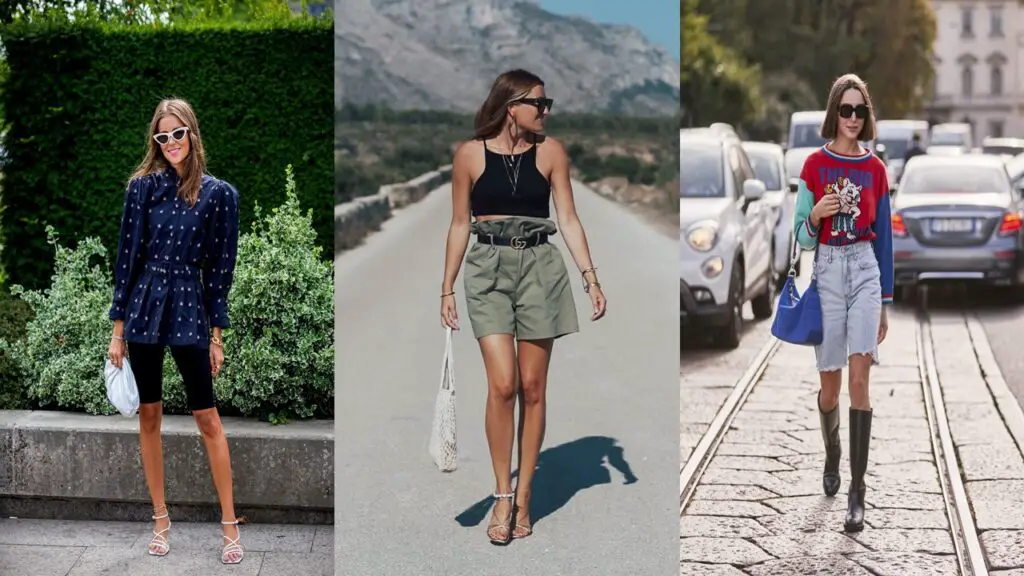+16 Looks con shorts largos que arrasan en el street style