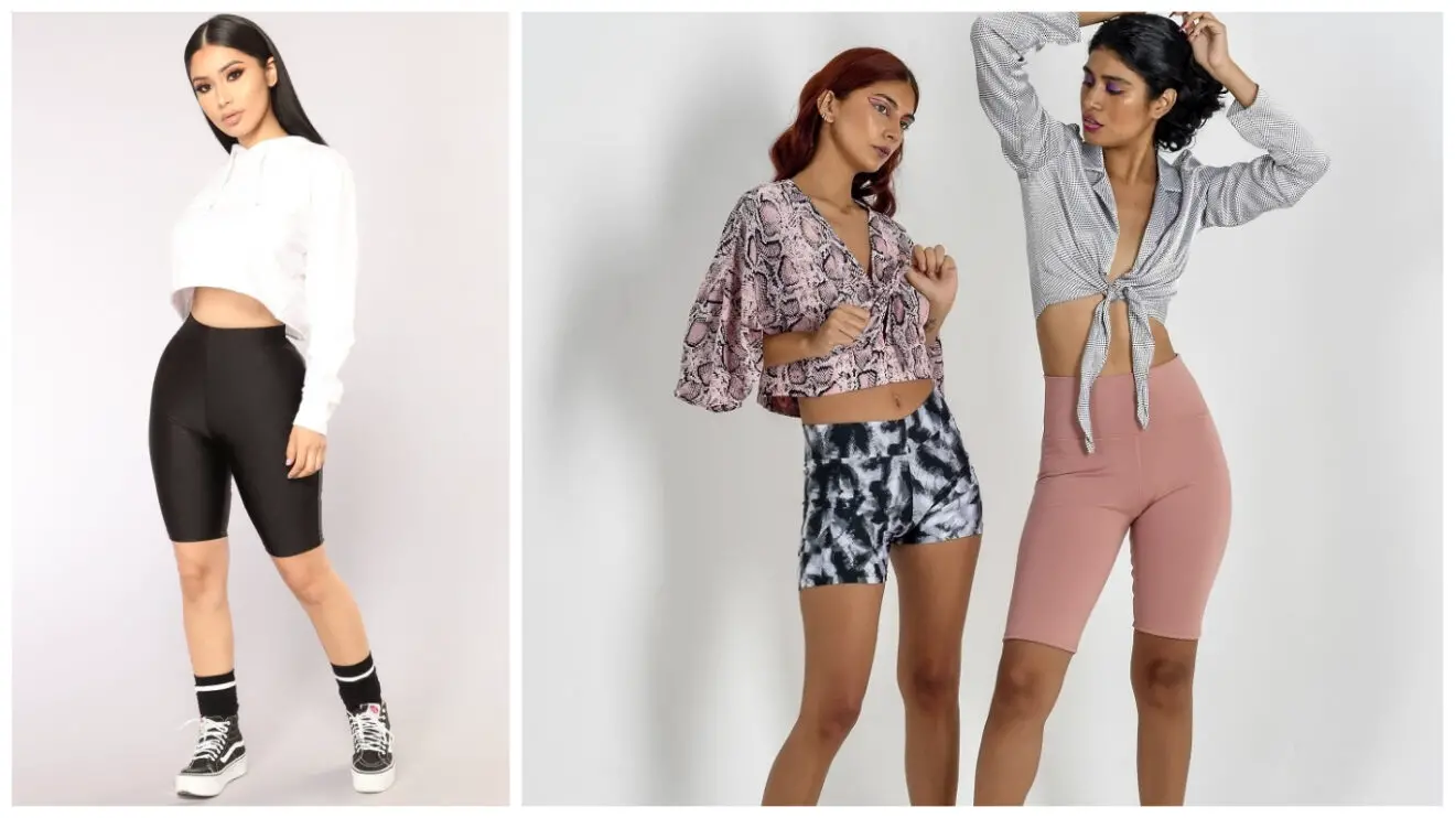 Outfits con Short de licra que tienes que probar este 2021 (y cómo se ...